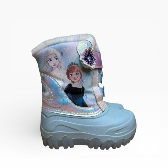 Disney | Shoes | Disney Frozen Ii Girls Winter Boots Size 7 Elsa Anna ...